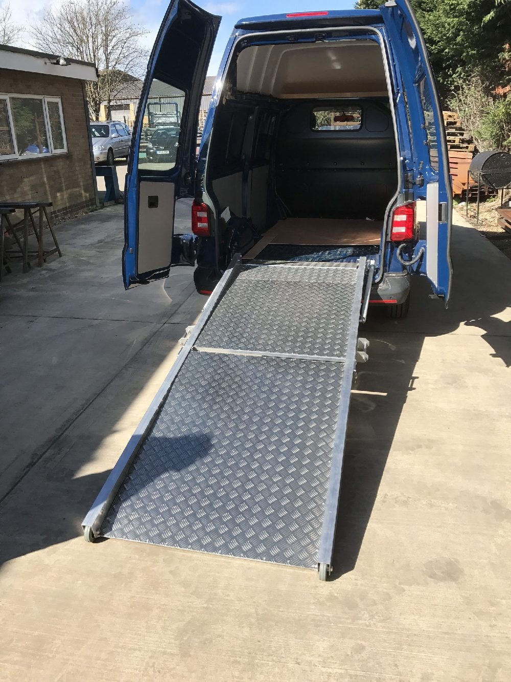 Folding aluminium Motorcycle ramp – Promech UK Limited